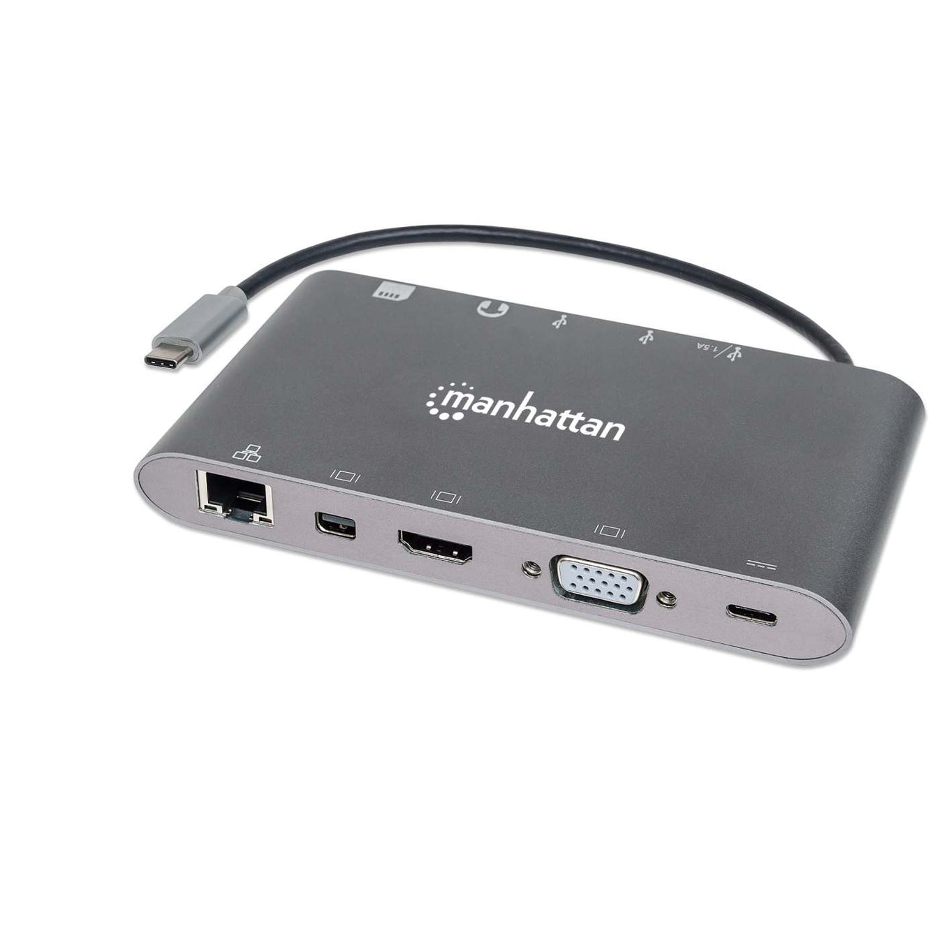 Manhattan Docking Station USB-C SuperVelocidad 11 en 1 (152808 ...